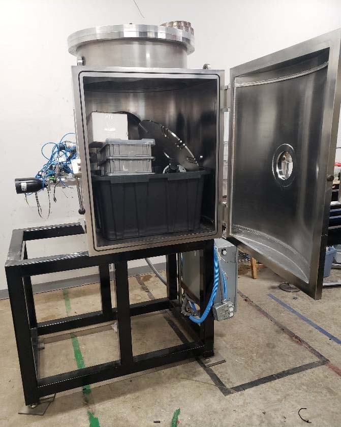 NU VACUUM SYSTEMS Box coater 박스 코터 판매 가격 #9278619에 사용됨 > CAE에서 구매