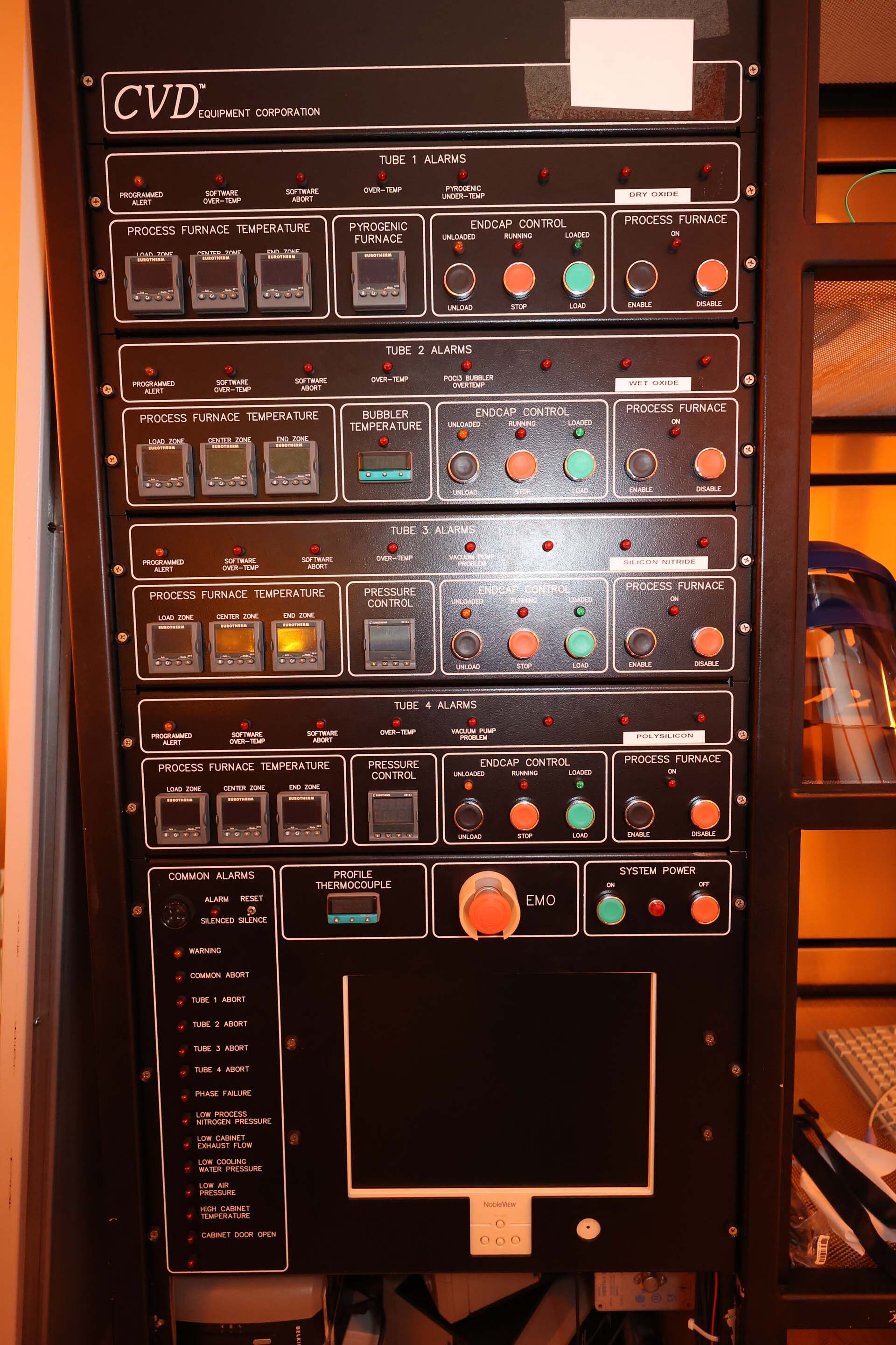 CVD EQUIPMENT CORPORATION LPCVD Furnace Diffusion Furnace used for sale price #293772872 > buy ...