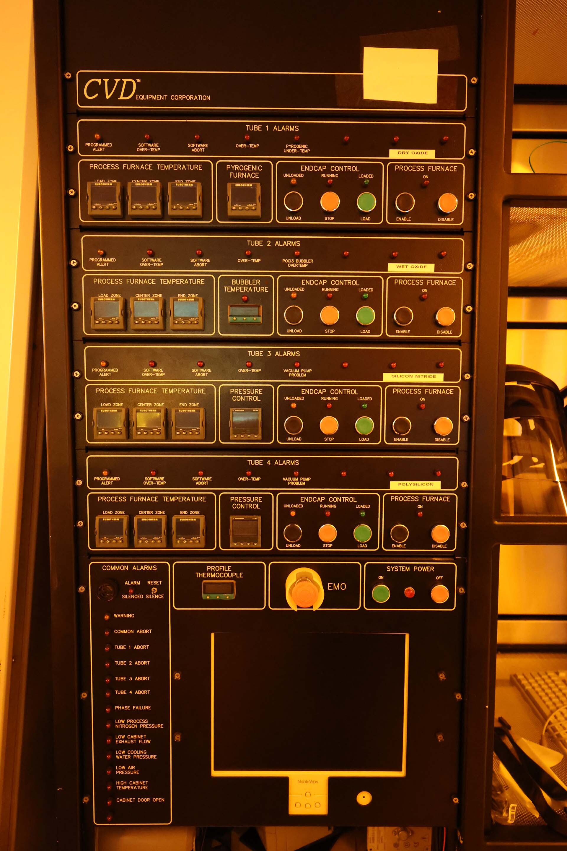 CVD EQUIPMENT CORPORATION LPCVD Furnace Diffusion Furnace used for sale price #293772872 > buy ...