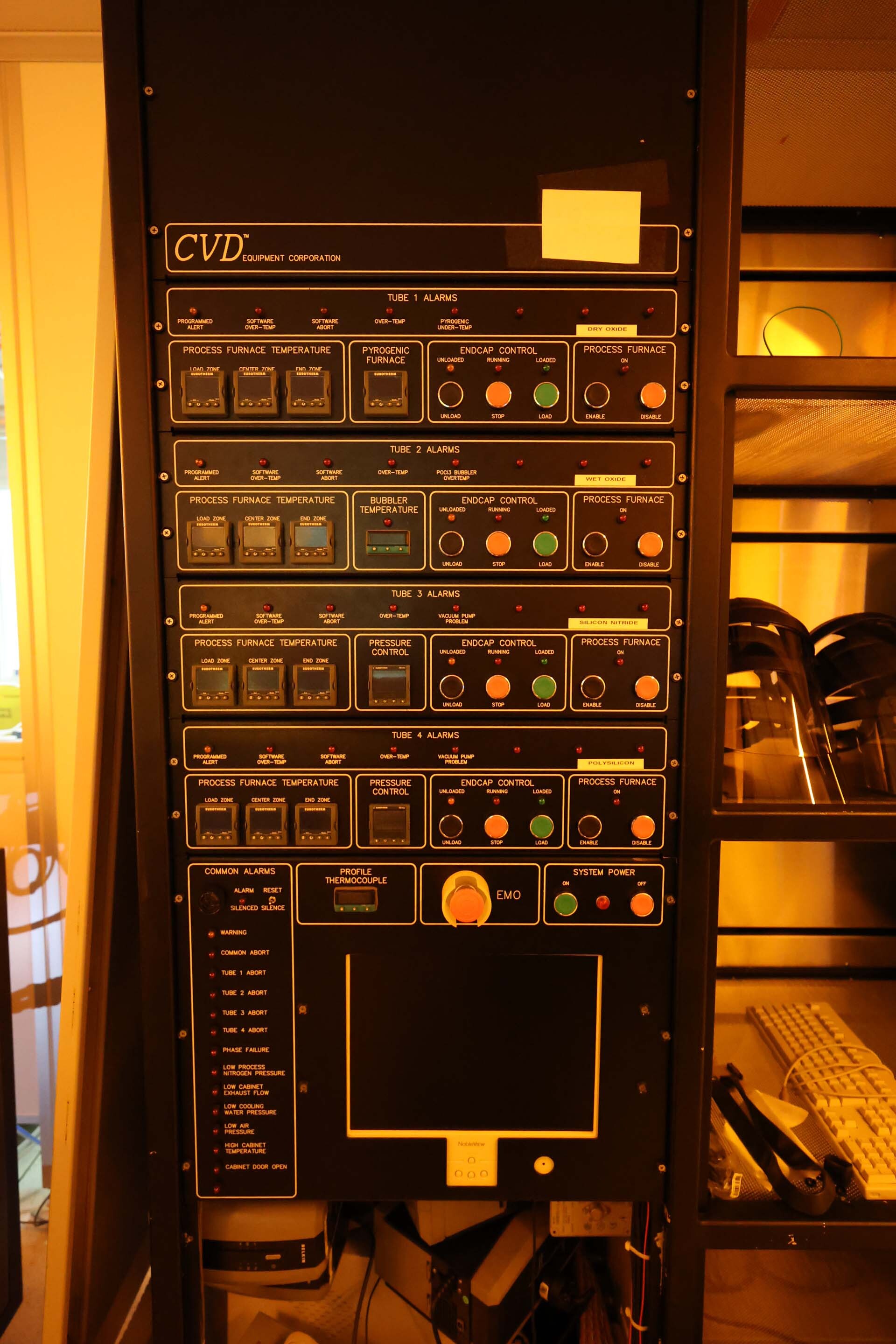 CVD EQUIPMENT CORPORATION LPCVD Furnace Diffusion Furnace used for sale ...