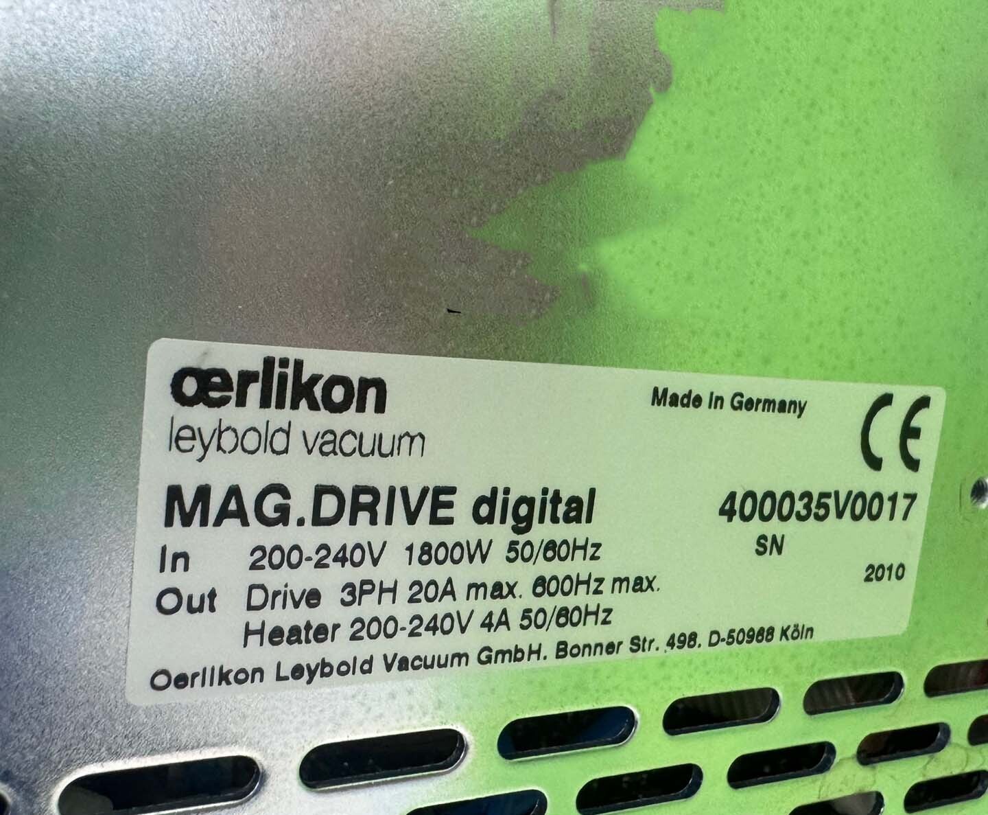 LEYBOLD Turbovac MAG W 2200C Pump used for sale price #293767460, 2010 > buy from CAE