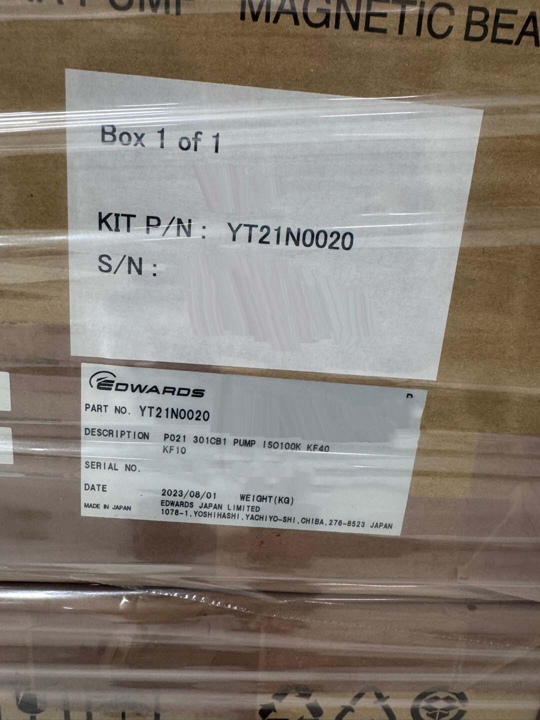 EDWARDS STP-301CB1 Pump used for sale price #293767462, 2023 > buy from CAE