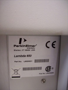 PERKIN ELMER Lambda 650 Spectrophotometer used for sale price #132219 ...