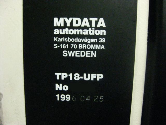 MYDATA TP18 판매 가격 #93896에 사용됨 > CAE에서 구매
