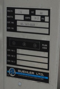 BUEHLER ECOMET III 웨이퍼 그라인더, 랩퍼 & 폴리셔 판매 가격 #111233에 사용됨 > CAE에서 구매