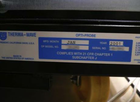 THERMA-WAVE OPTIPROBE 3290 Wafer Tester used for sale price #72058 ...