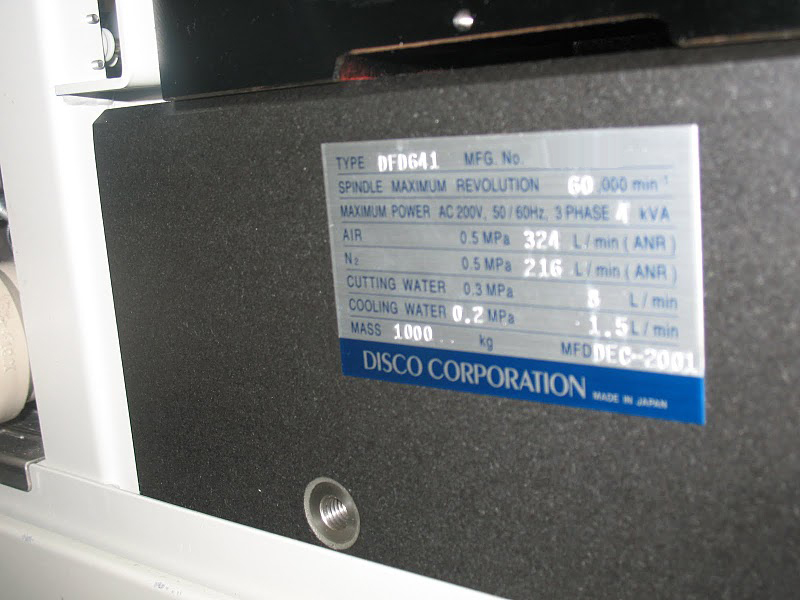DISCO DFD 641 Scriber / Dicer used for sale price #145690 > buy from CAE
