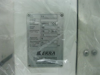 EKRA E4 Printer used for sale price #189404 > buy from CAE