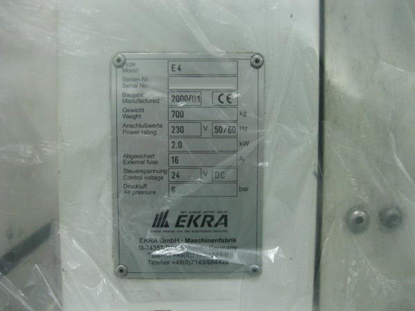 EKRA E4 Printer used for sale price #189404 > buy from CAE