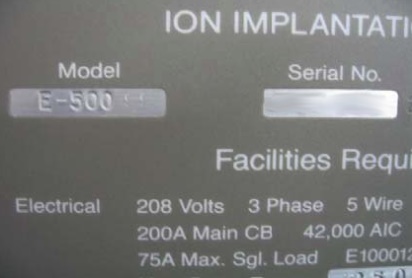 VARIAN E500 HP Used for sale price #147438, > buy from CAE