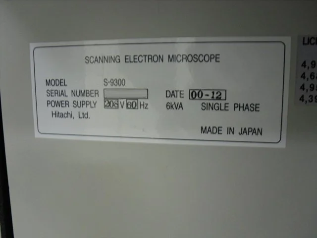 HITACHI S-9300 SEM 用于销售价格 #293592591 > 从 CAE 购买