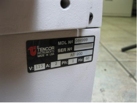 KLA / TENCOR Alpha Step 200 晶圓測試設備 用於銷售價格 #189413 > 從 CAE 購買