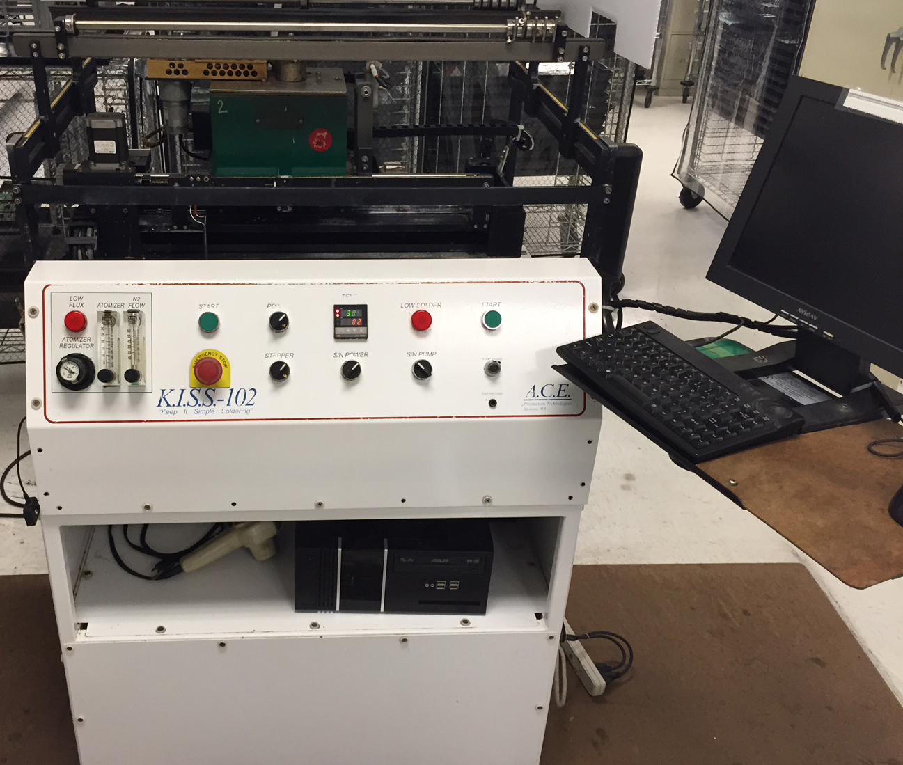 ACE KISS-102 Pcb Solder Machine used for sale price #9096224 > buy from CAE