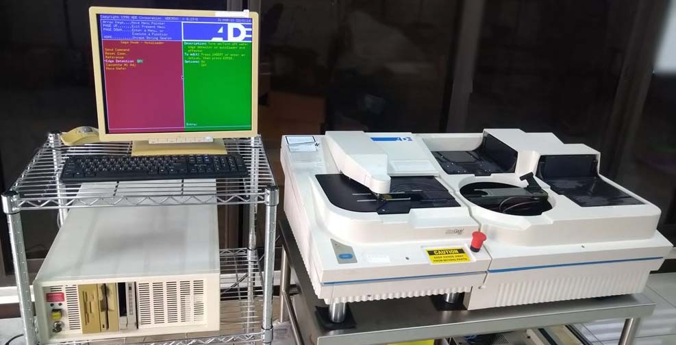 ADE / KLA / TENCOR 9500 UltraGage 웨이퍼 테스터 판매 가격 #293586590에 사용됨 > CAE에서 구매