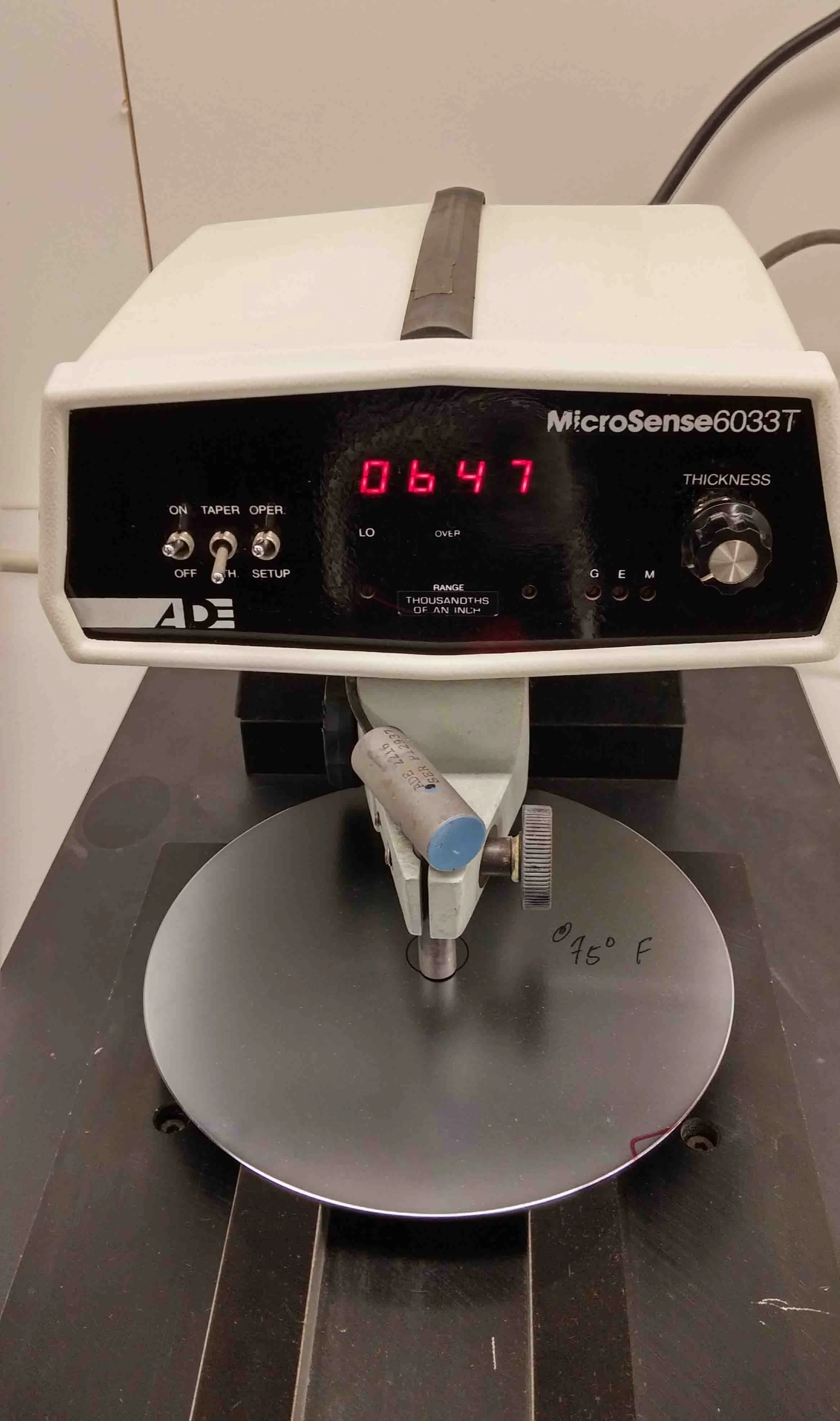 ADE / KLA / TENCOR 6033T Wafer Tester used for sale price #196422 > buy ...