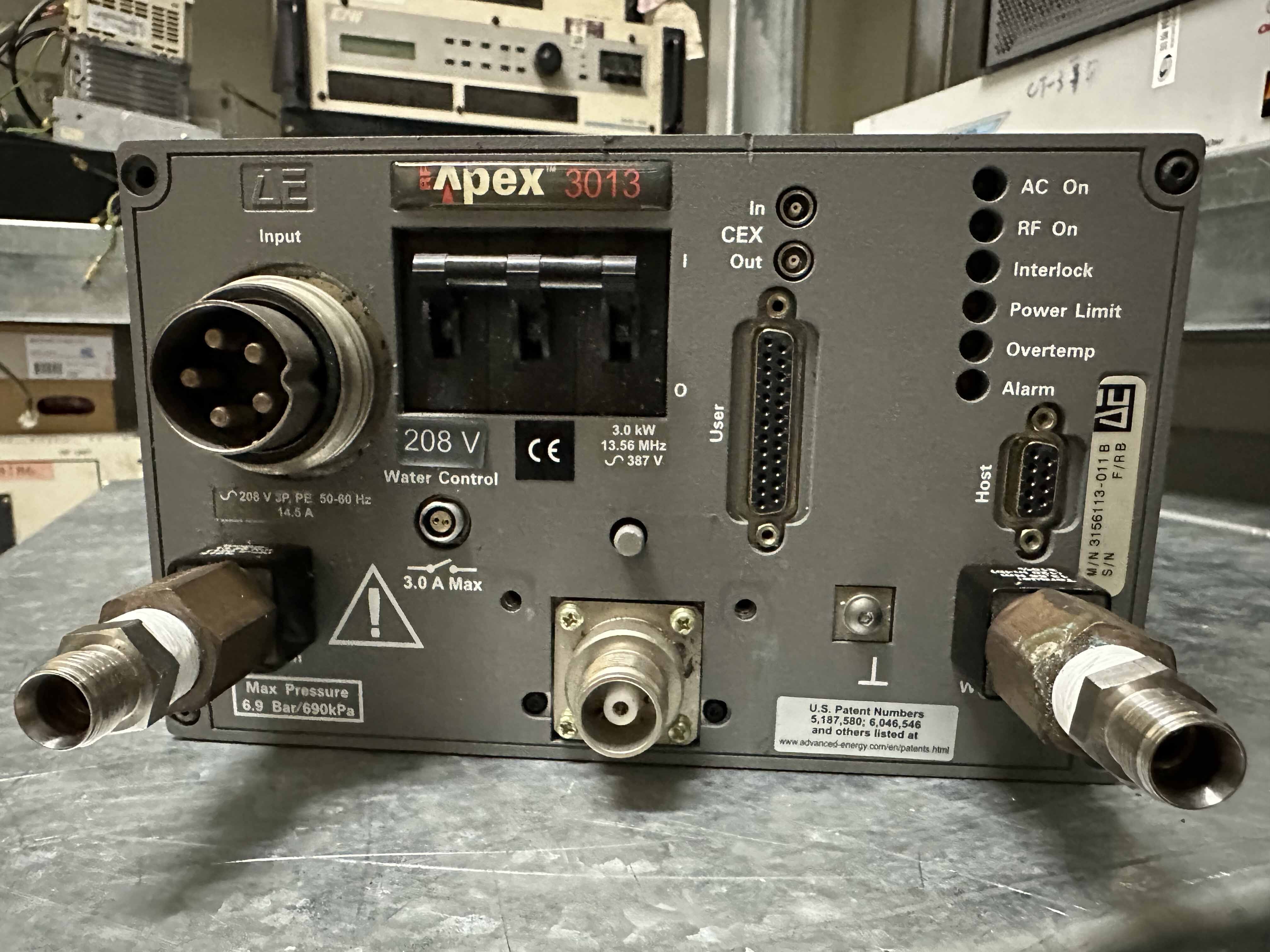 ADVANCED ENERGY Apex 3013 Power Supply used for sale price #293646477 ...