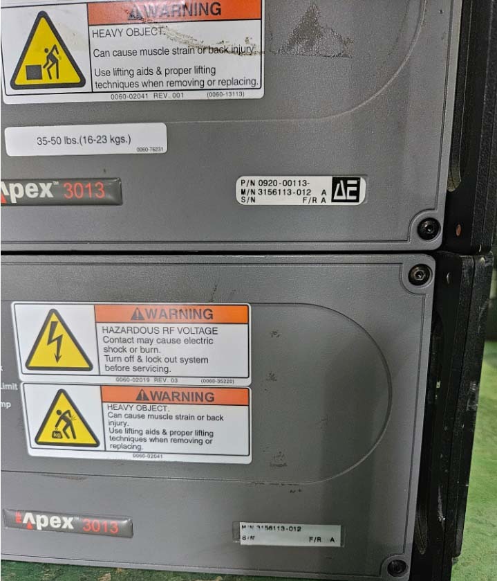 ADVANCED ENERGY Apex 3013 Power Supply used for sale price #293705340 ...