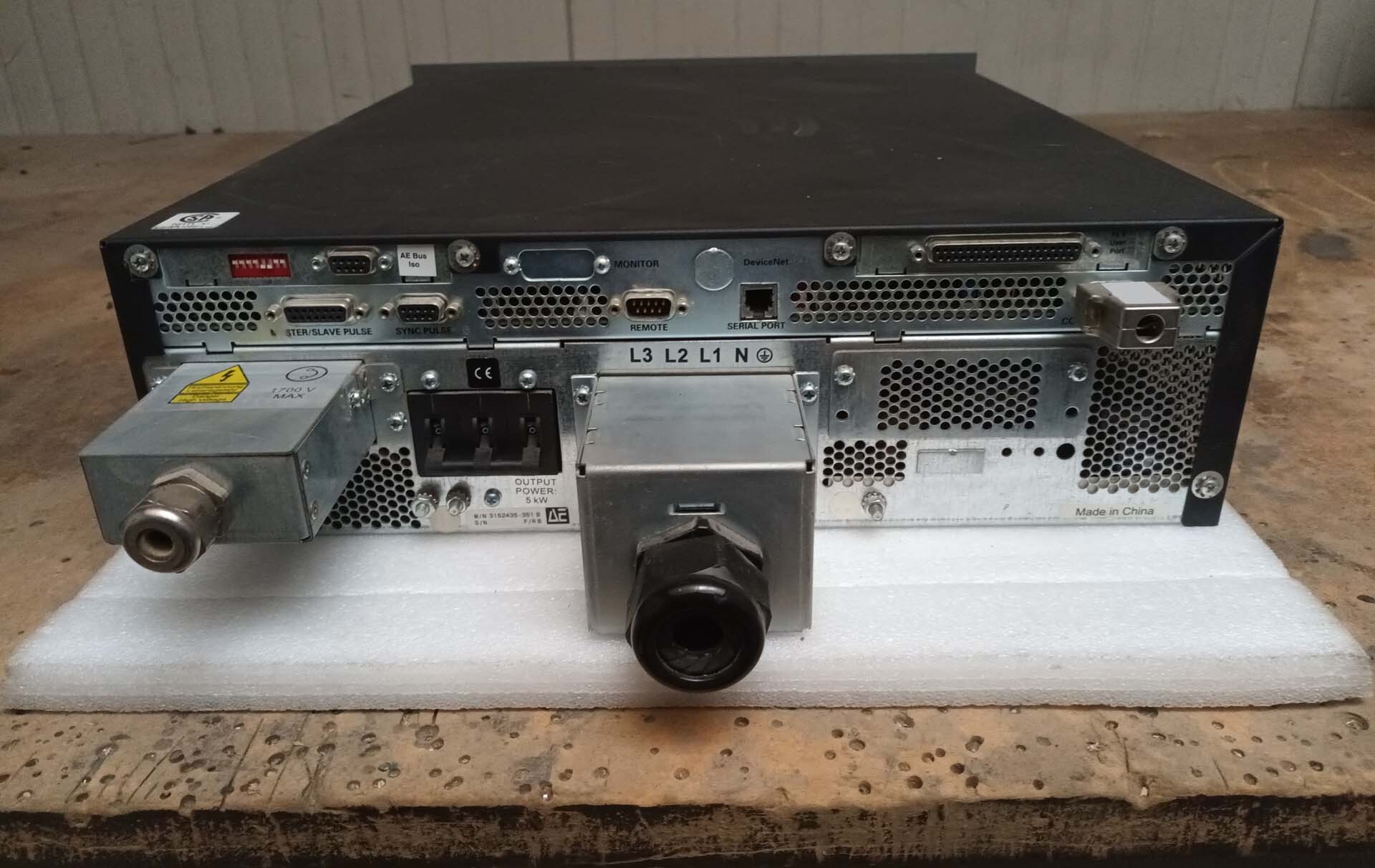 ADVANCED ENERGY Pinnacle Plus Power Supply used for sale price ...