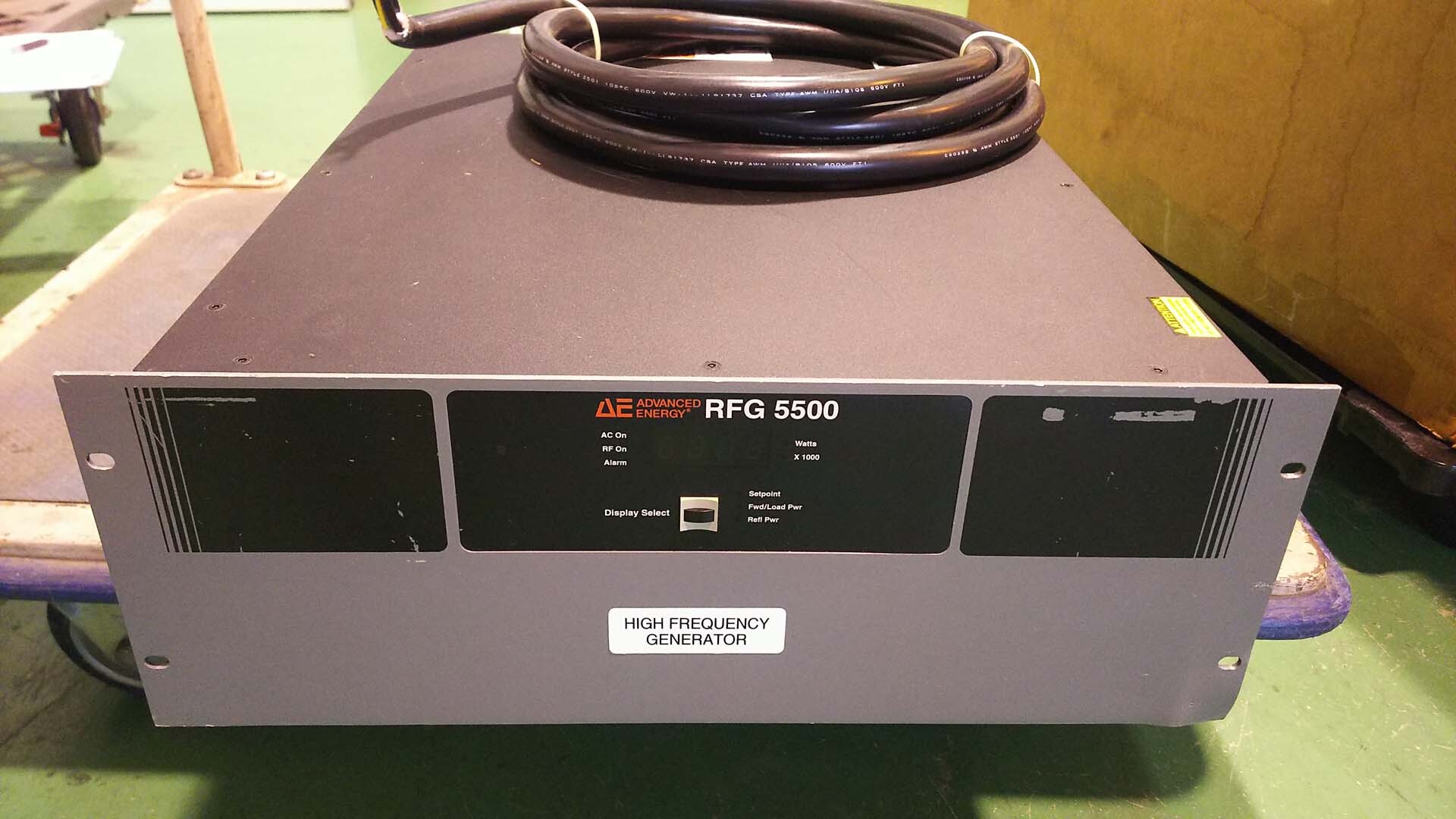 ADVANCED ENERGY RFG 5500 전원 공급 장치 판매 가격 #293632021, 1997에 사용됨 > CAE에서 구매