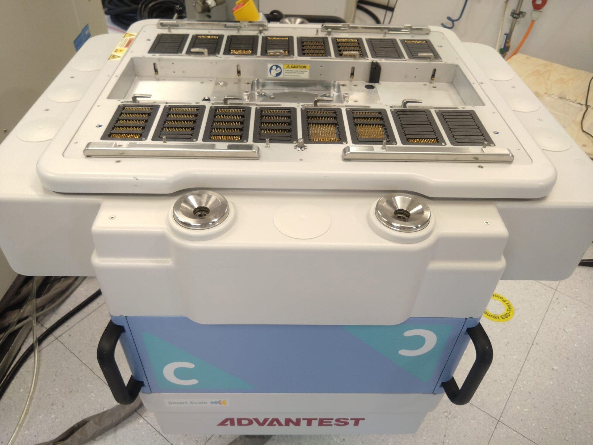 ADVANTEST 93000 PS1600 최종 테스트 장비 판매 가격 #293756042, 2017에 사용됨 > CAE에서 구매