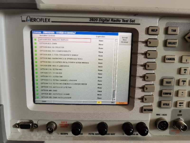 AEROFLEX IFR 3920 전자 테스트 장비 판매 가격 #293792595, 2011에 사용됨 > CAE에서 구매