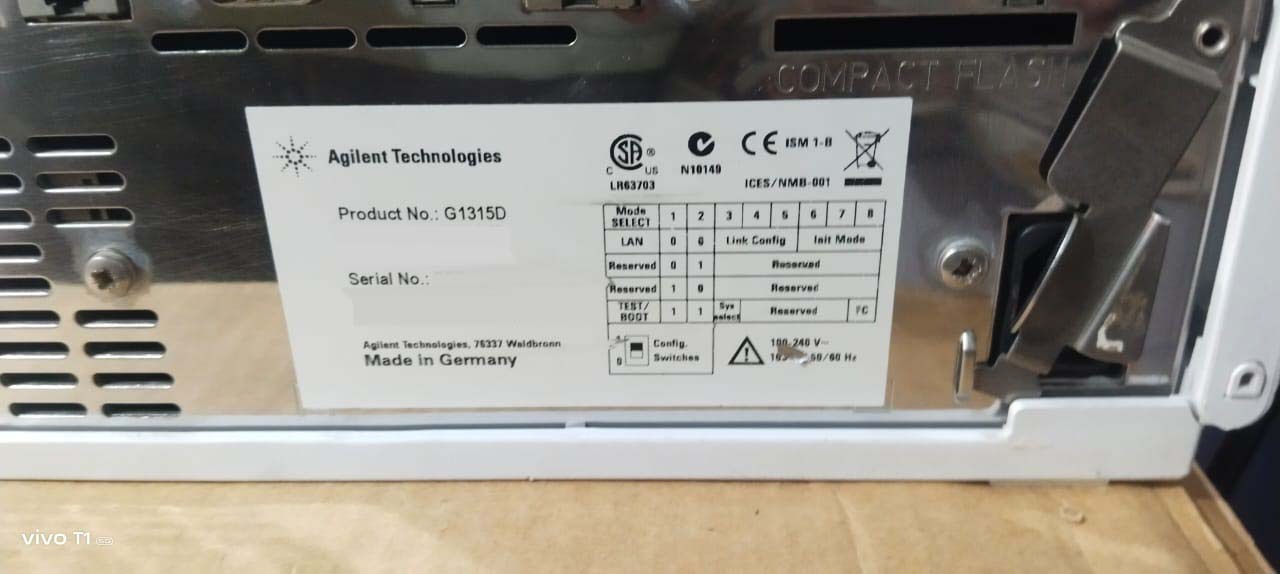 AGILENT / HP / HEWLETT-PACKARD / KEYSIGHT 1200 Spectrometer used for ...