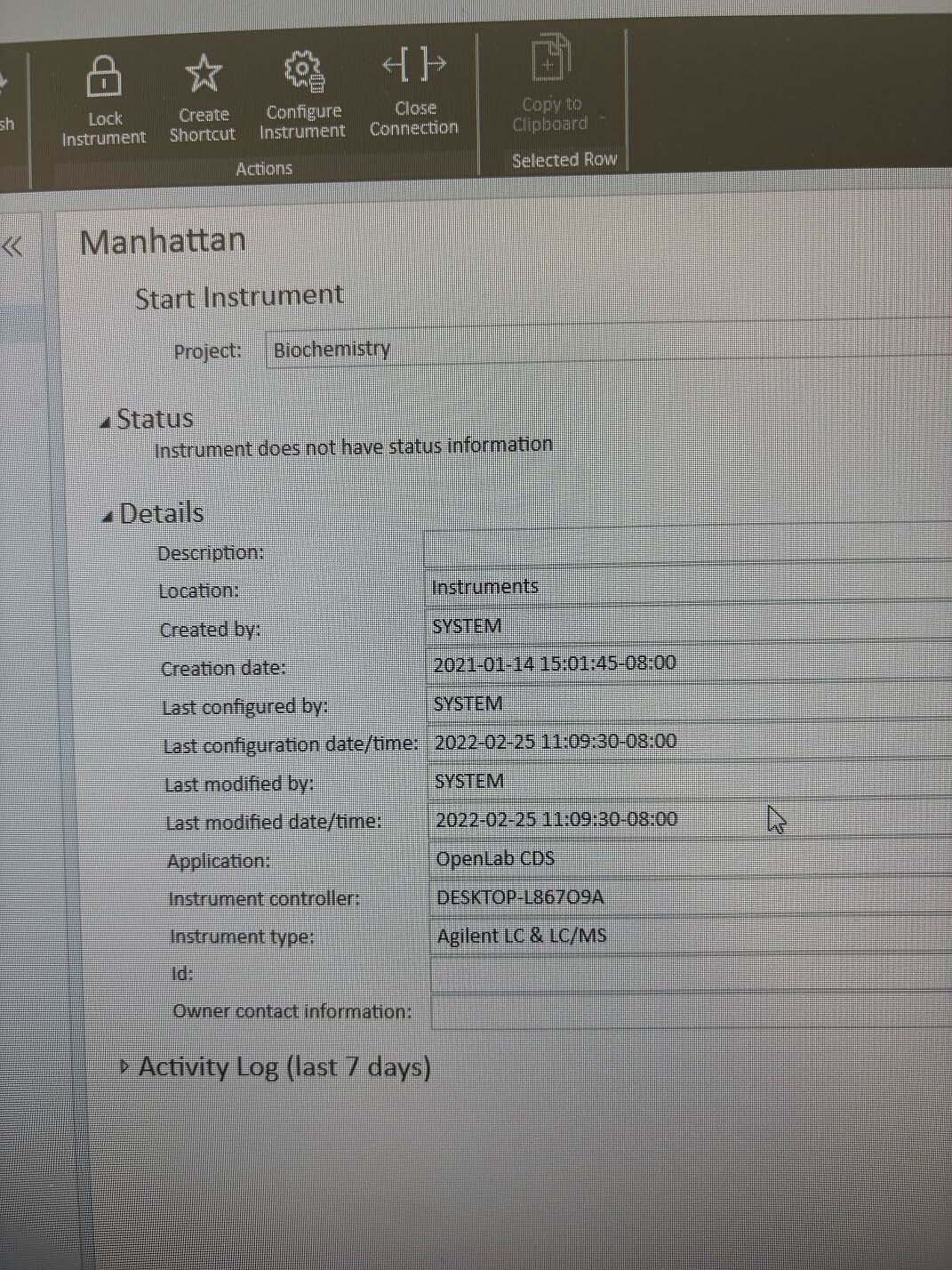 AGILENT / HP / HEWLETT-PACKARD / KEYSIGHT 1290 Infinity II Spectrometer ...