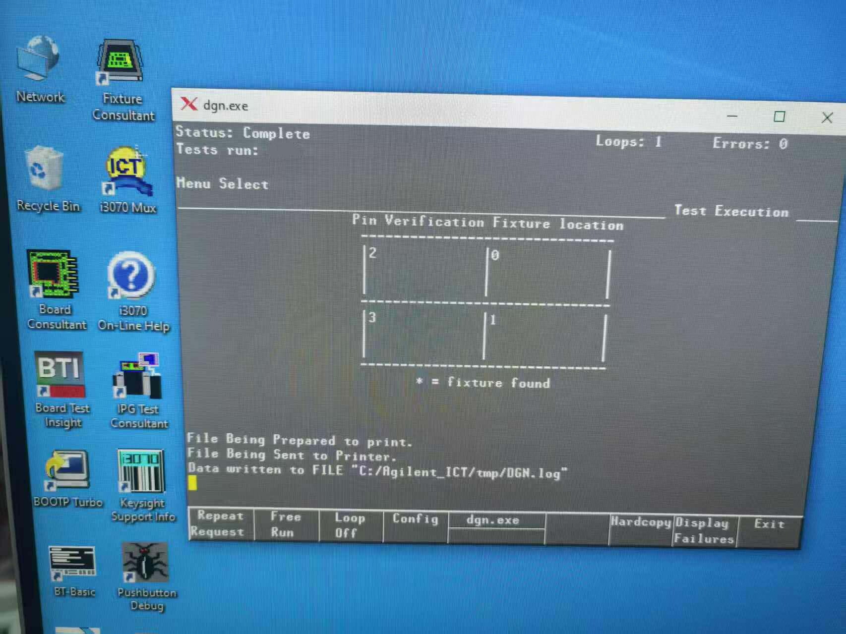 AGILENT / HP / HEWLETT-PACKARD / KEYSIGHT Medalist i3070 PC Board ...