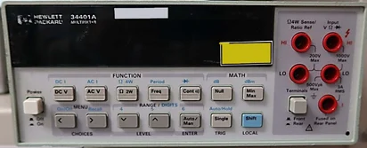 AGILENT / HP / HEWLETT-PACKARD / KEYSIGHT 34401A Electronic Test ...