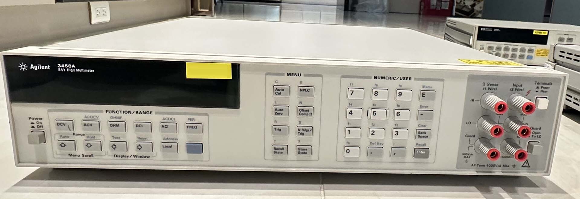 AGILENT / HP / HEWLETT-PACKARD / KEYSIGHT 3458A 電子試験装置 はセール価格 #293799926 で使用されています > CAE から購入