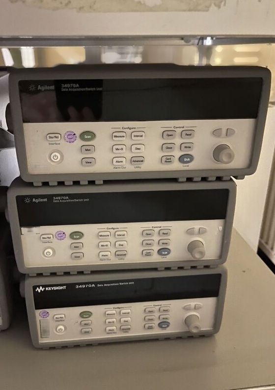 AGILENT / HP / HEWLETT-PACKARD / KEYSIGHT 34970A Electronic Test ...