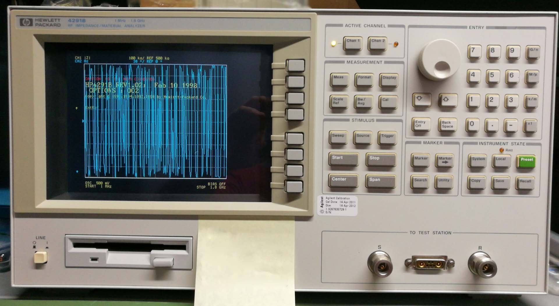 AGILENT / HP / HEWLETT-PACKARD / KEYSIGHT 4291B used for sale price ...
