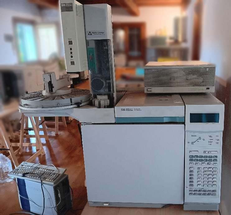 AGILENT / HP / HEWLETT-PACKARD / KEYSIGHT 6890A / 7673 Spectrometer ...