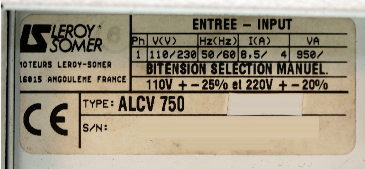 ALCATEL / ADIXEN / PFEIFFER ACP 20 펌프 판매 가격 #9029168에 사용됨 > CAE에서 구매