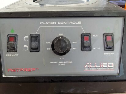 ALLIED HIGH TECH PRODUCTS MetPrep Wafer Grinder, Lapper & Polisher used ...