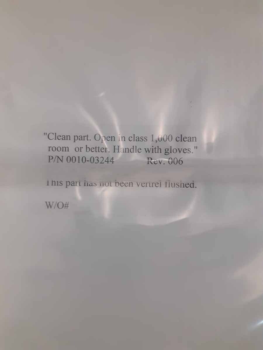 AMAT / APPLIED MATERIALS 0010-03244 Parts 사용됨 판매용 가격 #293642399, > 구매 ...