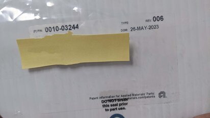 AMAT / APPLIED MATERIALS 0010-03244 反應爐 用於銷售價格 #293752555, 2023 > 從 CAE 購買