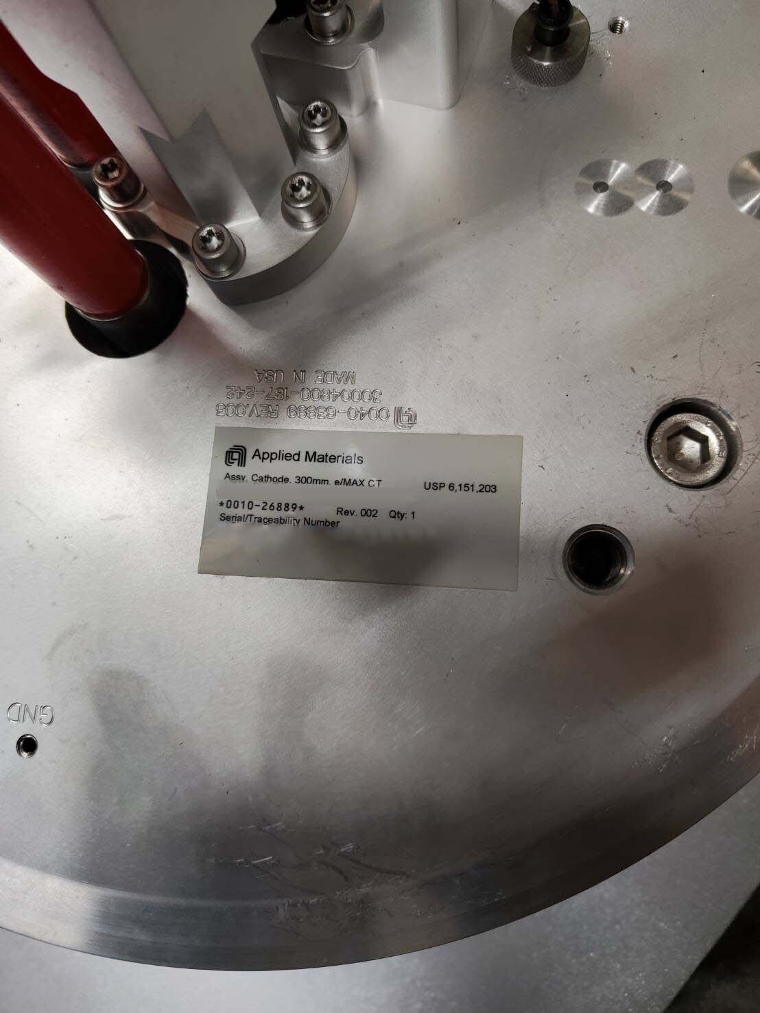 AMAT / APPLIED MATERIALS 0010-26889 / 0010-16392 원자로 판매 가격 #293756836에 ...