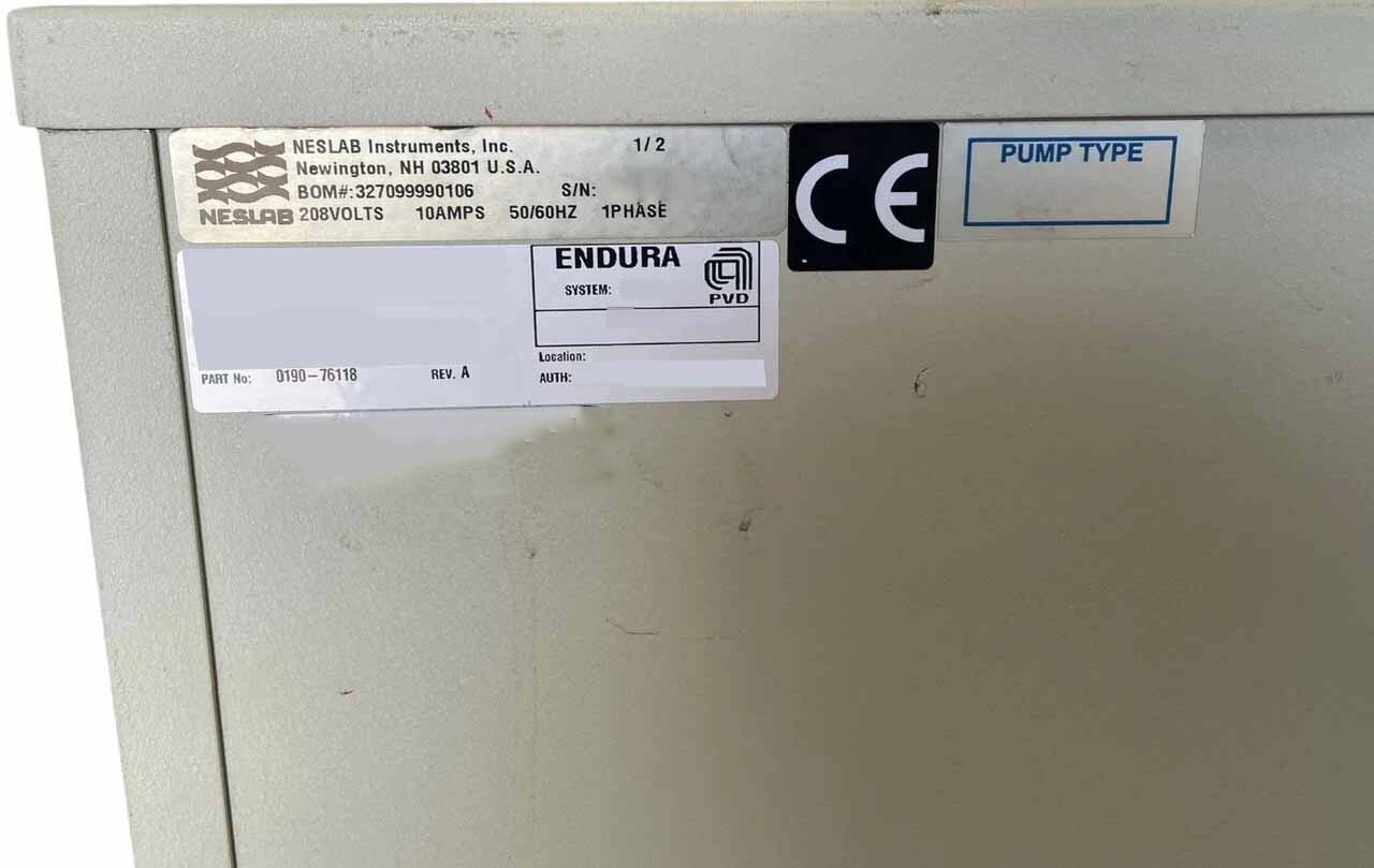 AMAT / APPLIED MATERIALS 0190-76118 Chiller used for sale price #293770269 > buy from CAE