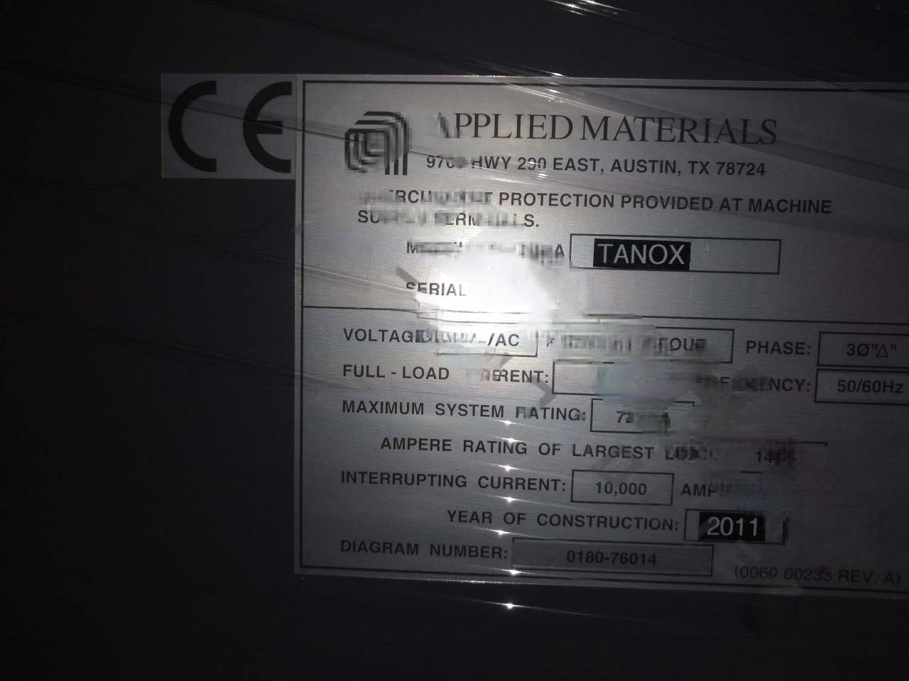 AMAT / APPLIED MATERIALS Centura TCCP-TanOx Reactor used for sale price ...