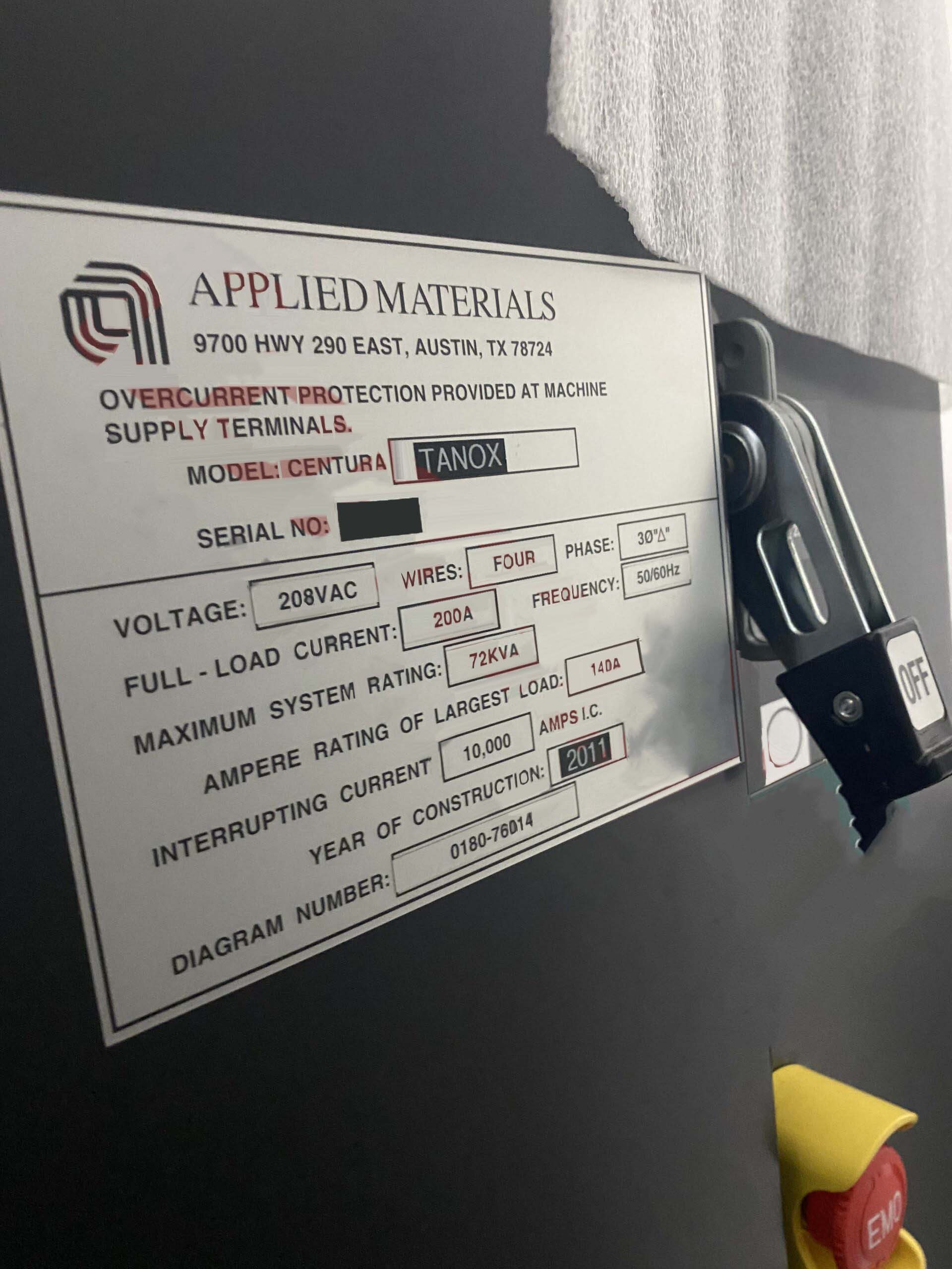 AMAT / APPLIED MATERIALS Centura TCCP-TanOx Reactor used for sale price ...