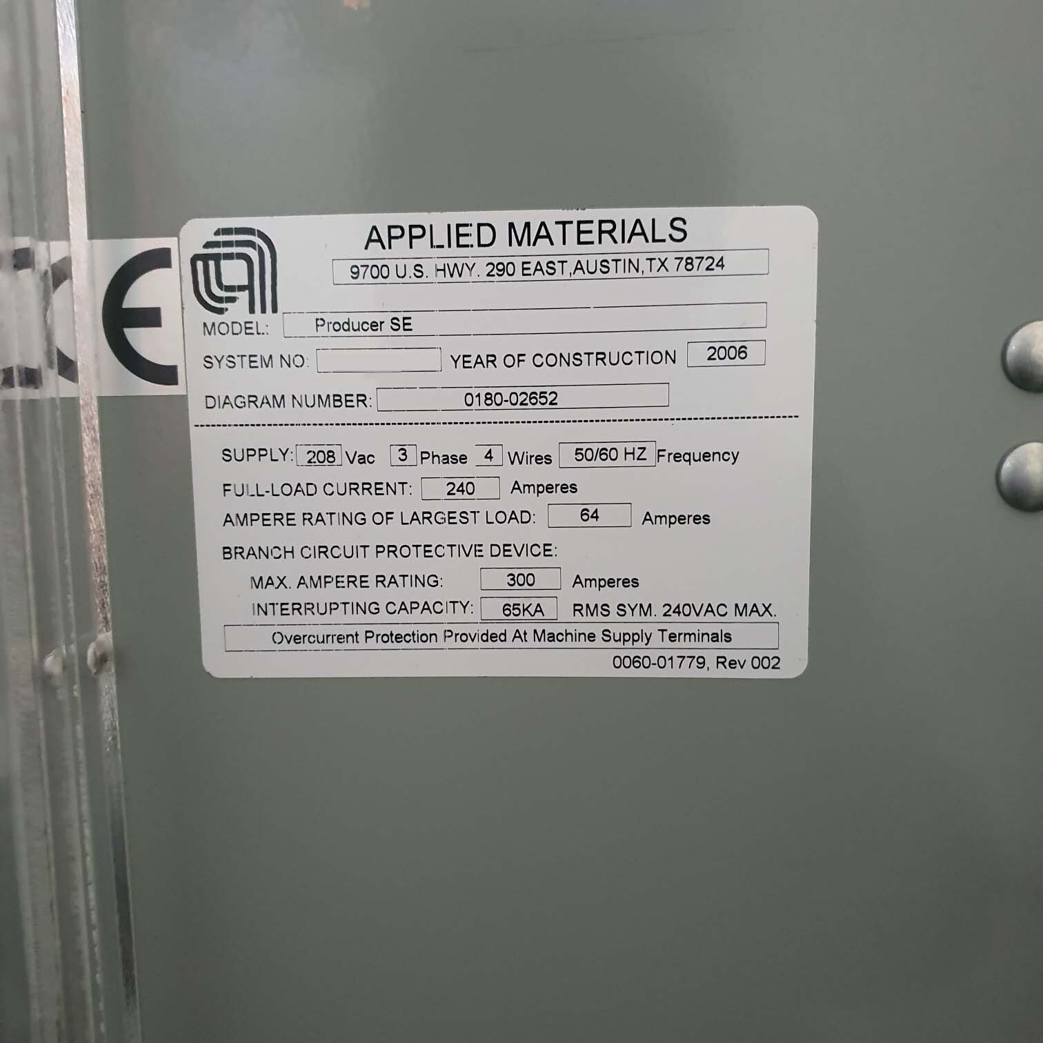 AMAT / APPLIED MATERIALS Producer Reactor used for sale price ...