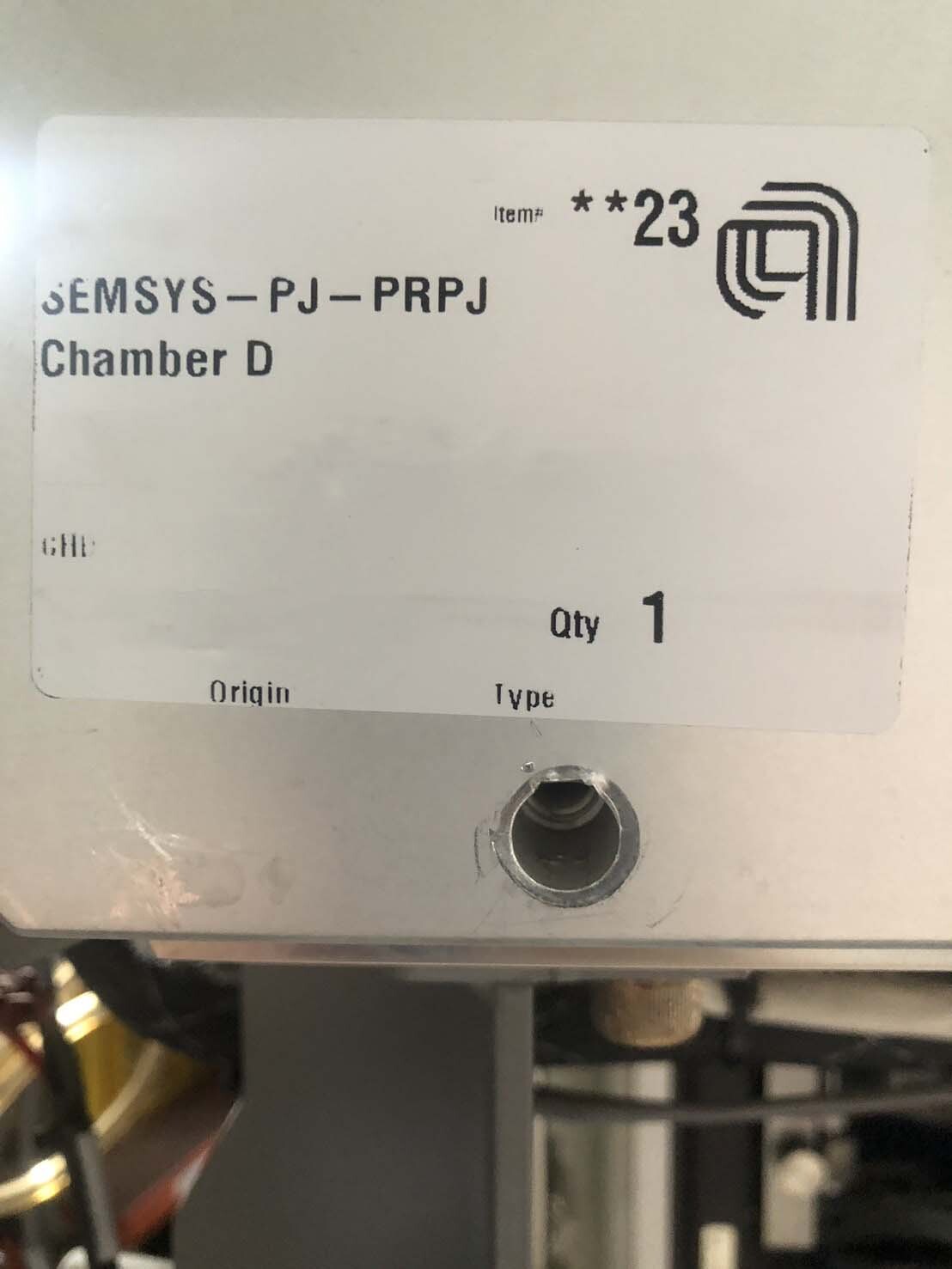 AMAT / APPLIED MATERIALS TxZ ALD Chamber for Endura II 部分 用於銷售價格 ...