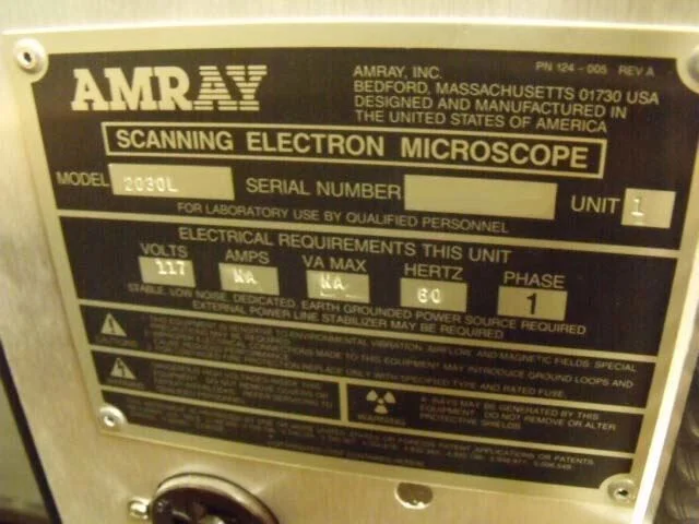 AMRAY 2030 SEM 판매 가격 #293592676에 사용됨 > CAE에서 구매
