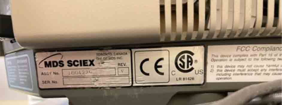 APPLIED BIOSYSTEMS / ABI / MDS SCIEX API 4000 Spectrometer Used for ...