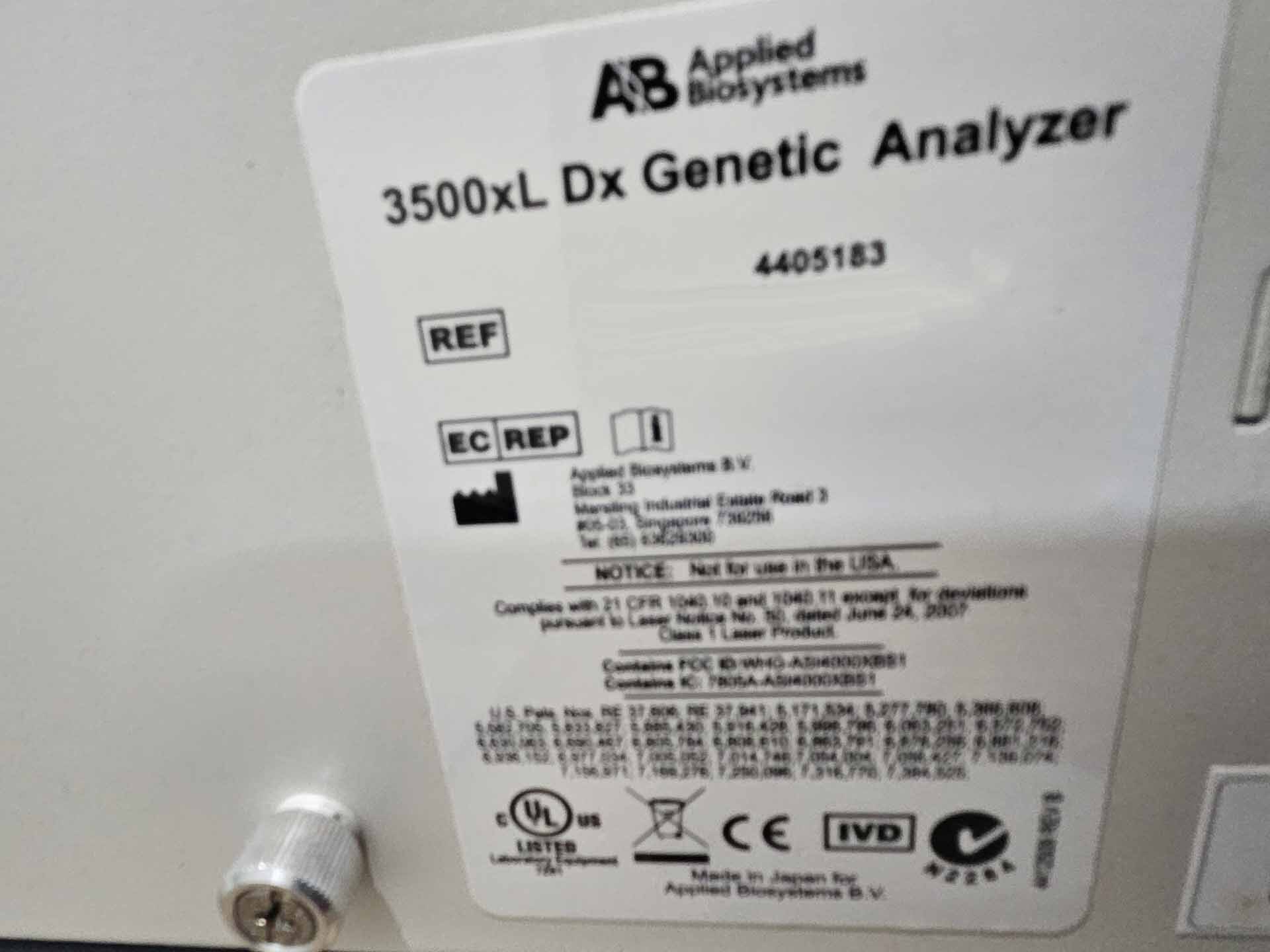 APPLIED BIOSYSTEMS / HITACHI / ABI 3500 XL DX Lab Equipment used for ...