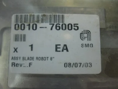 AMAT / APPLIED MATERIALS 0010-76005 Parts used for sale price #162727 ...