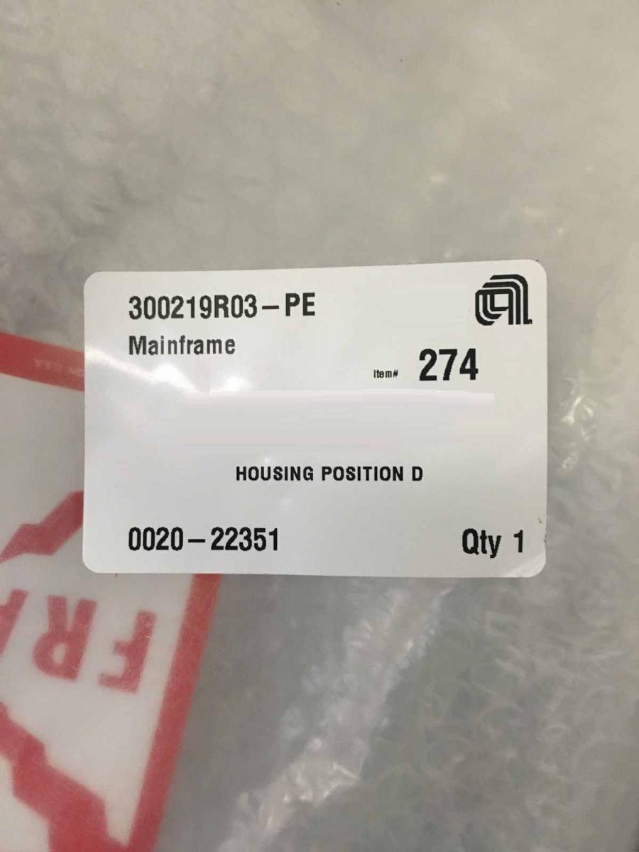 AMAT / APPLIED MATERIALS 0020-22351 익숙한 판매용 가격 #9137079 > 사다 from CAE