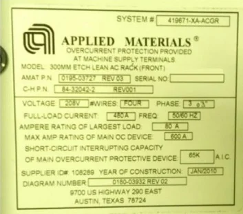 AMAT / APPLIED MATERIALS Centura AP Enabler Reactor used for sale price ...
