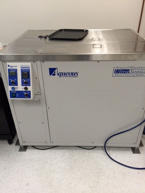 AQUEOUS TECH Stencil Washer CLR Wafer Processing Equipment used for ...